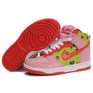 Patrick Star Shoes Nike Dunk Pro Sb Catoon High Tops | Colorful Nikes
