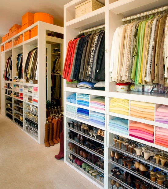 Good Life of Design: INSIDE MY CLOSET and HOW TO COLOR CODE