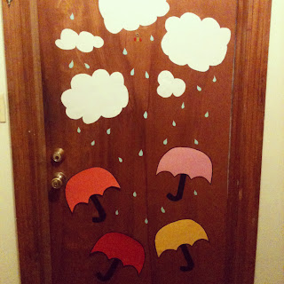 Miss Mel + Miss Heather: DIY: April Showers!