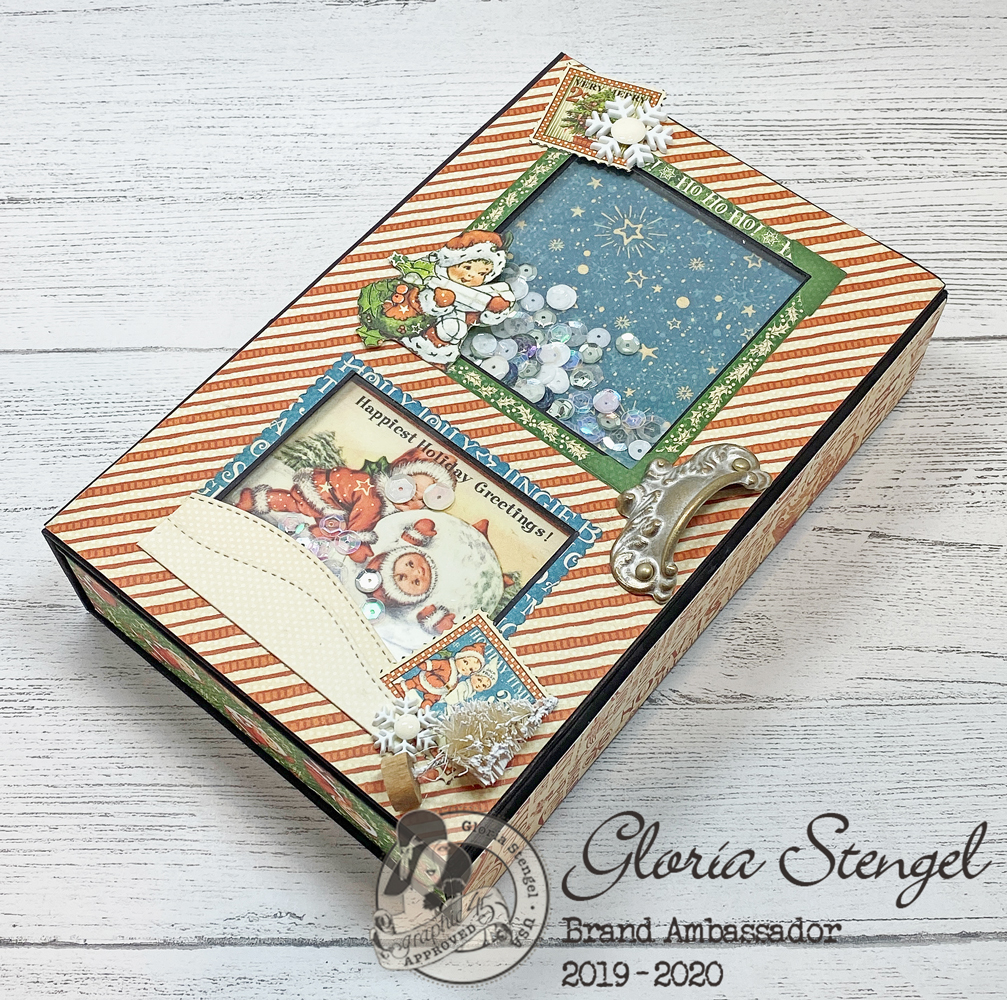 Scraps of Life: Magical Christmas Box - Graphic 45 Tutorial