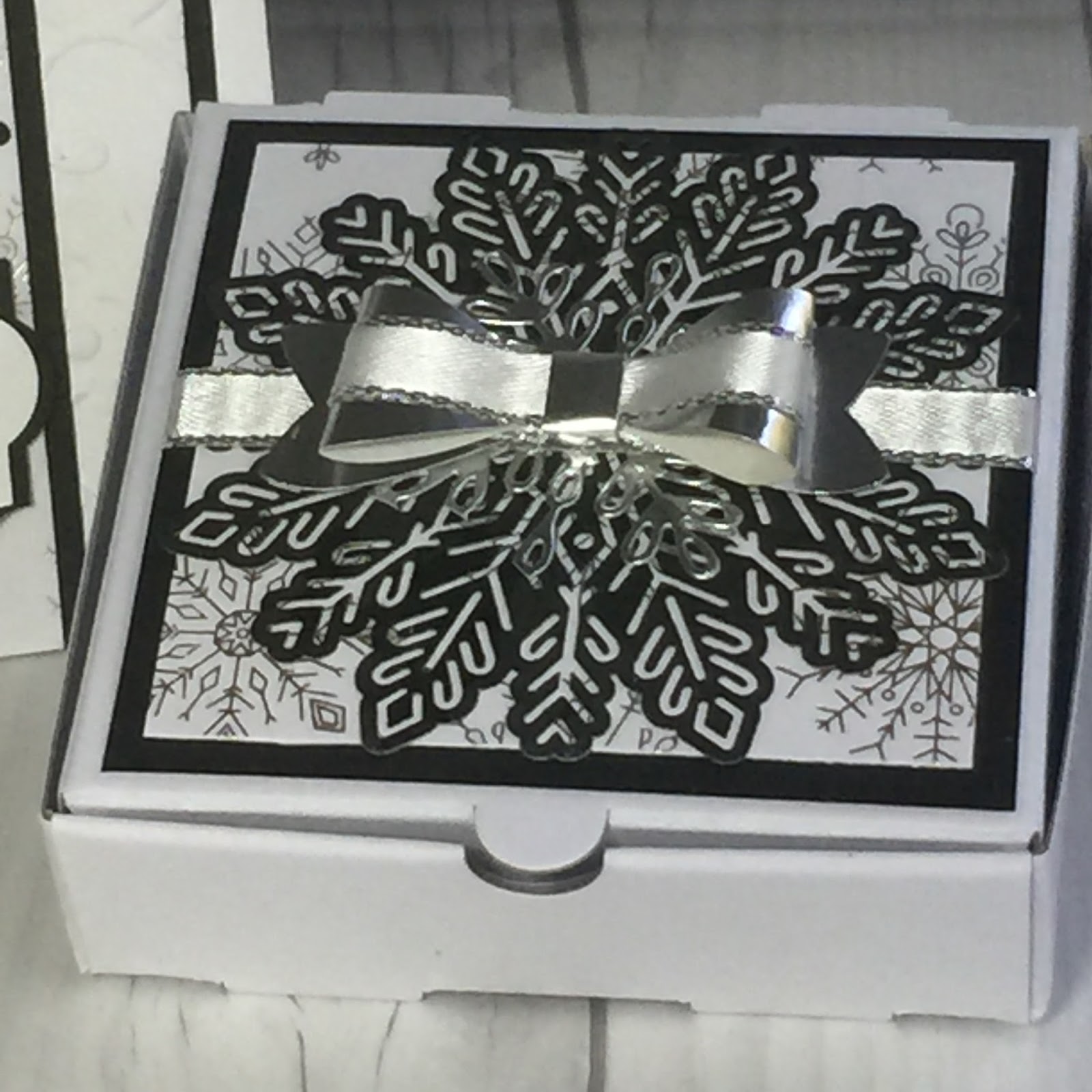 Christmas Gift Box using Stampin' Up! Holiday products | Stamped ...