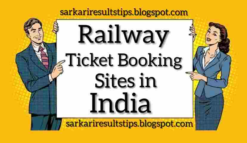 Railway ticket booking in India