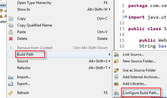 Software Testing Tutorial How To Configure Selenium Webdriver In Eclipse
