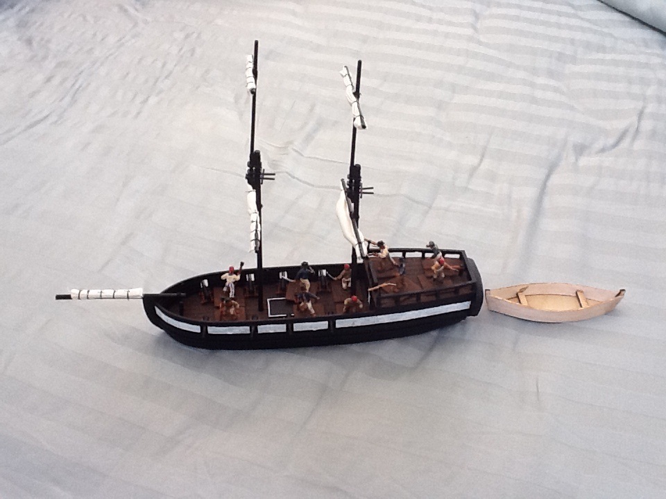 Mark's War of 1812 Site: 1812 Great Lakes Gunboat