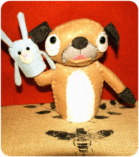 The Adventures of Rabbit and Bumble: Even Pug's need Puppets...