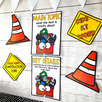 Teaching Main Topic and Key Details with a Construction Theme | The ...
