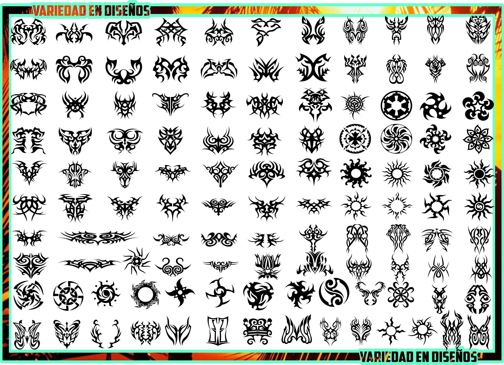 Toda Nuestra Colección De Tribales Full Editables