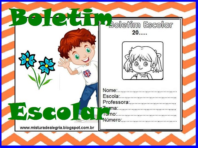 MODELO DE BOLETIM ESCOLAR: SÉRIES INICIAIS DE ALFABETIZAÇÃO PARA ...