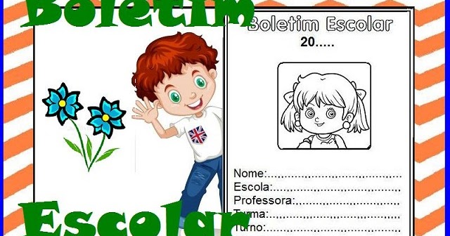 MODELO DE BOLETIM ESCOLAR: SÉRIES INICIAIS DE ALFABETIZAÇÃO PARA ...
