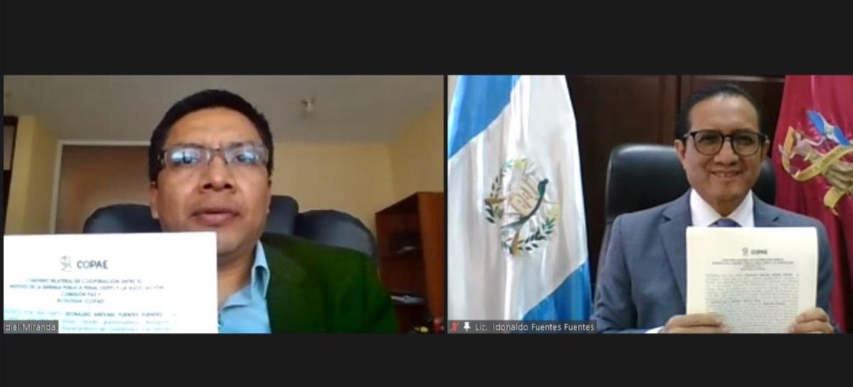 Director General del IDPP firma convenio con COPAE ~ Noticias IDPP