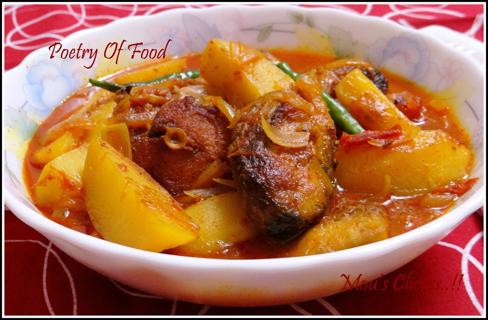Poetry of Food: Tangy Fish And Tomato Curry..!! Masoor Tenga..!!!