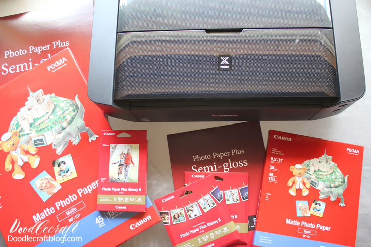 Custom Printed Wall Art with Canon Pixma Printer!