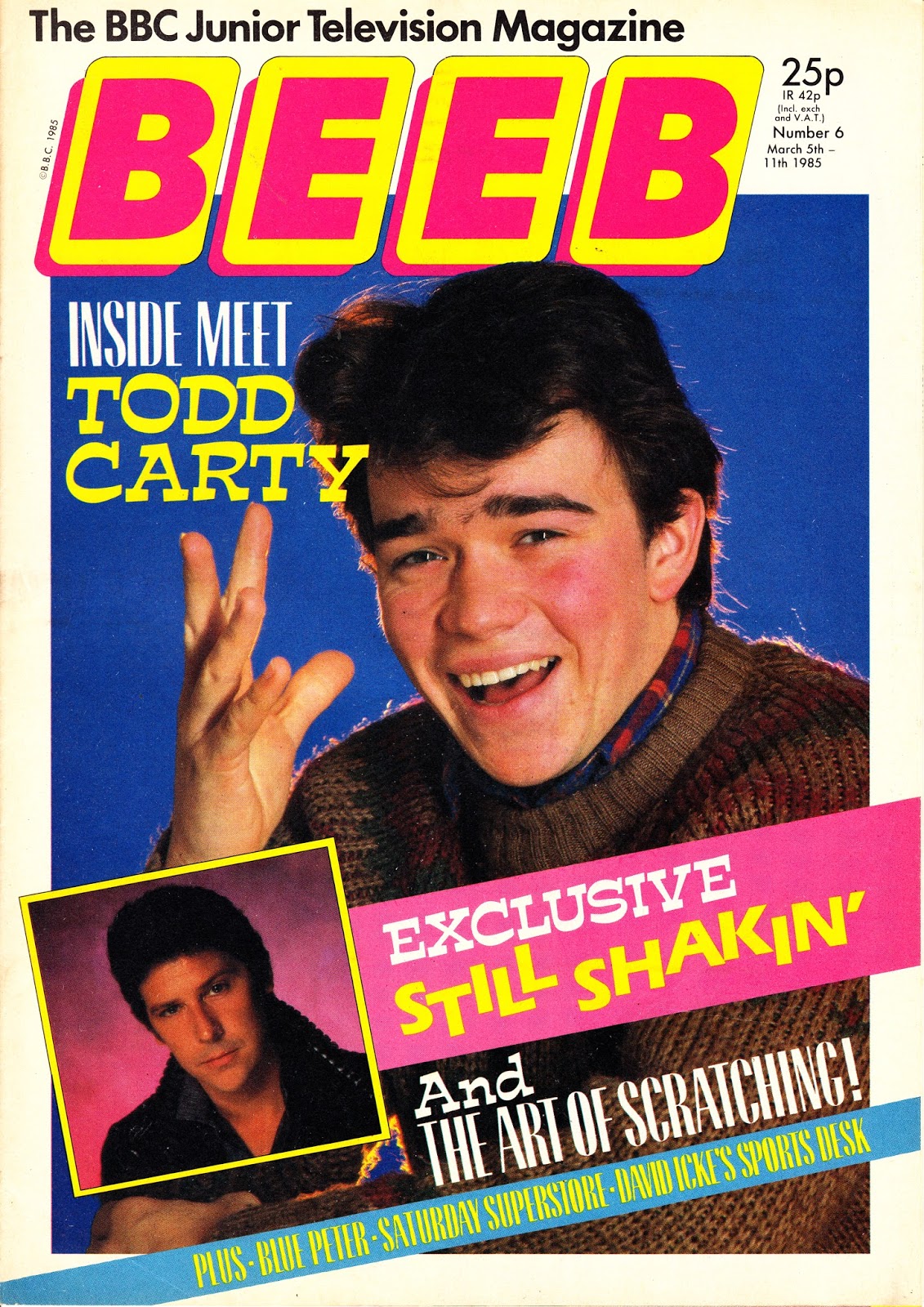 STARLOGGED - GEEK MEDIA AGAIN: 1985: BEEB ISSUES 6 - 9