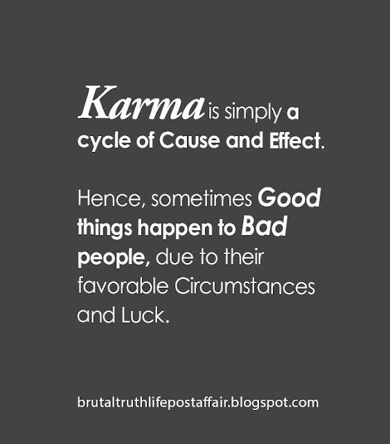 I Don't believe Karma Exist and Here is Why - personal hell