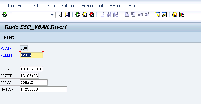 SAP TECH: Creating Transparent Master Table
