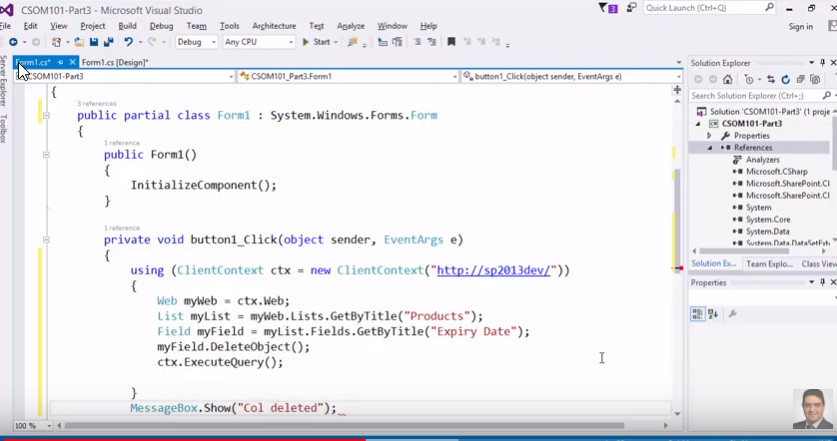 S4. Adding and Removing Fields(Column in C#) - Song Nghia - Microsoft ... S4. Adding and Removing Fields(Column in C#) - Song Nghia - Microsoft ...