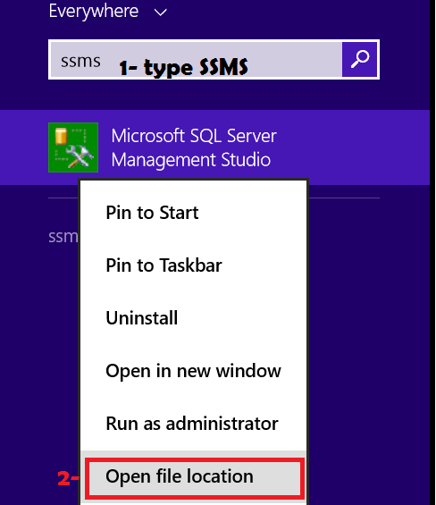 Welcome To TechBrothersIT: How to create shortcut for SSMS and Connect ...