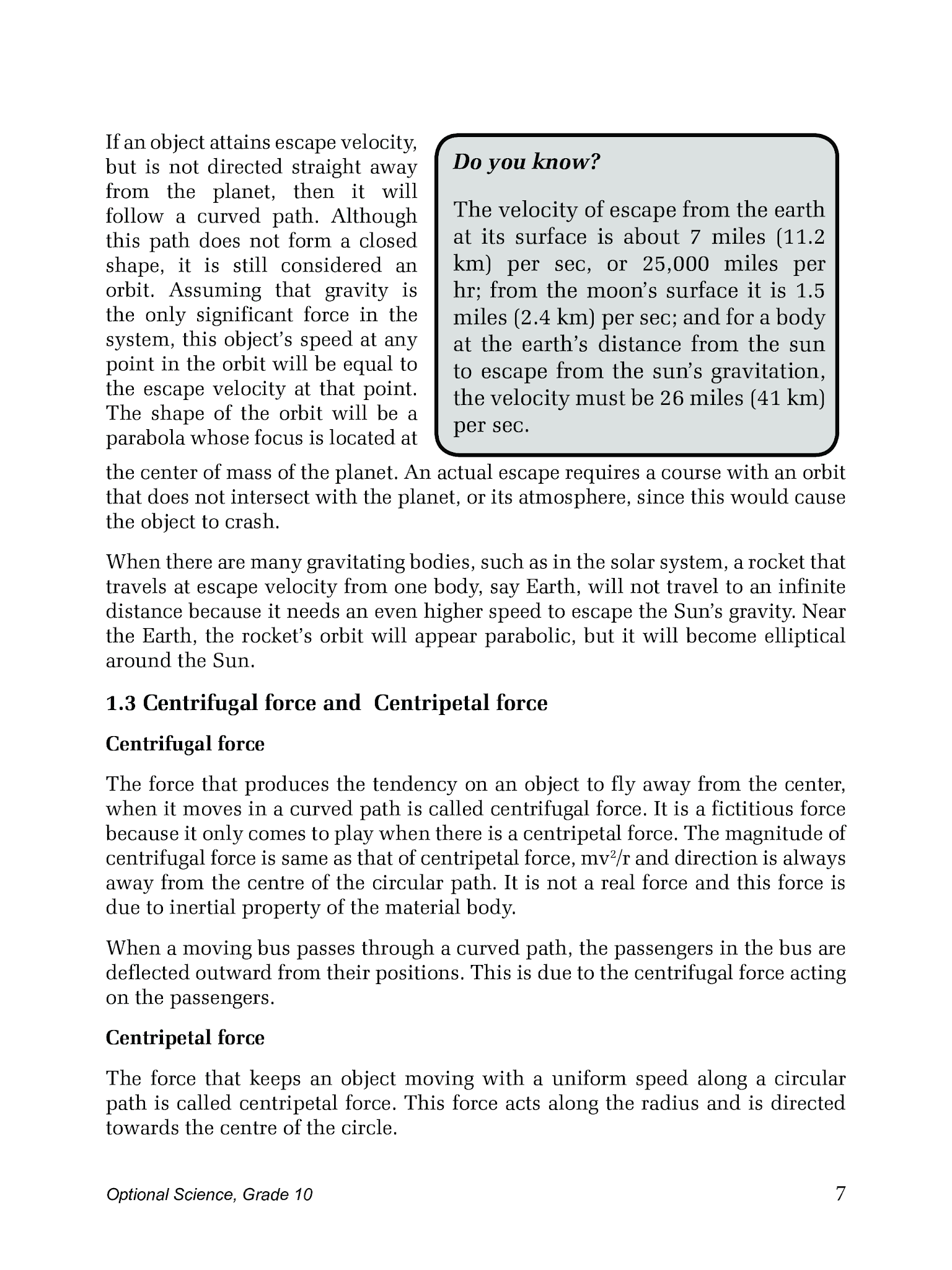 Optional-Science-Grade-10