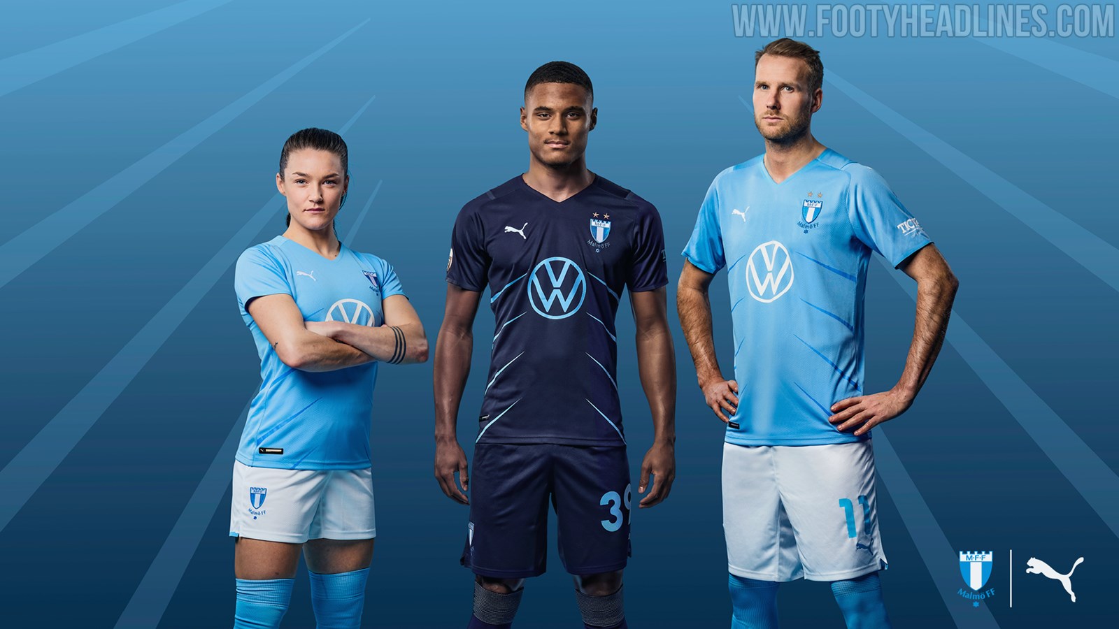 Malmö FF 2021 Home & Away Kits Released - Footy Headlines