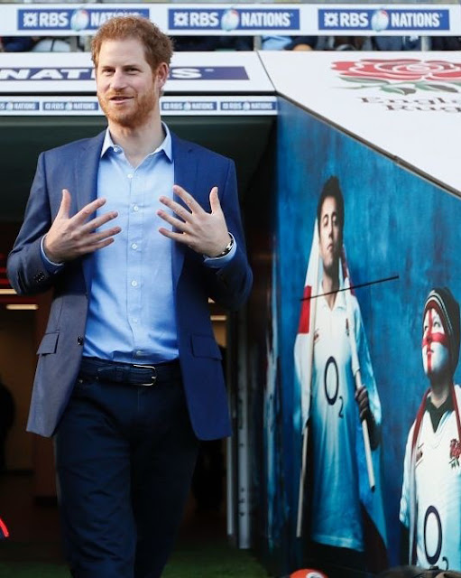 Royal Family Around the World: Prince Harry, Patron of the Rugby ...
