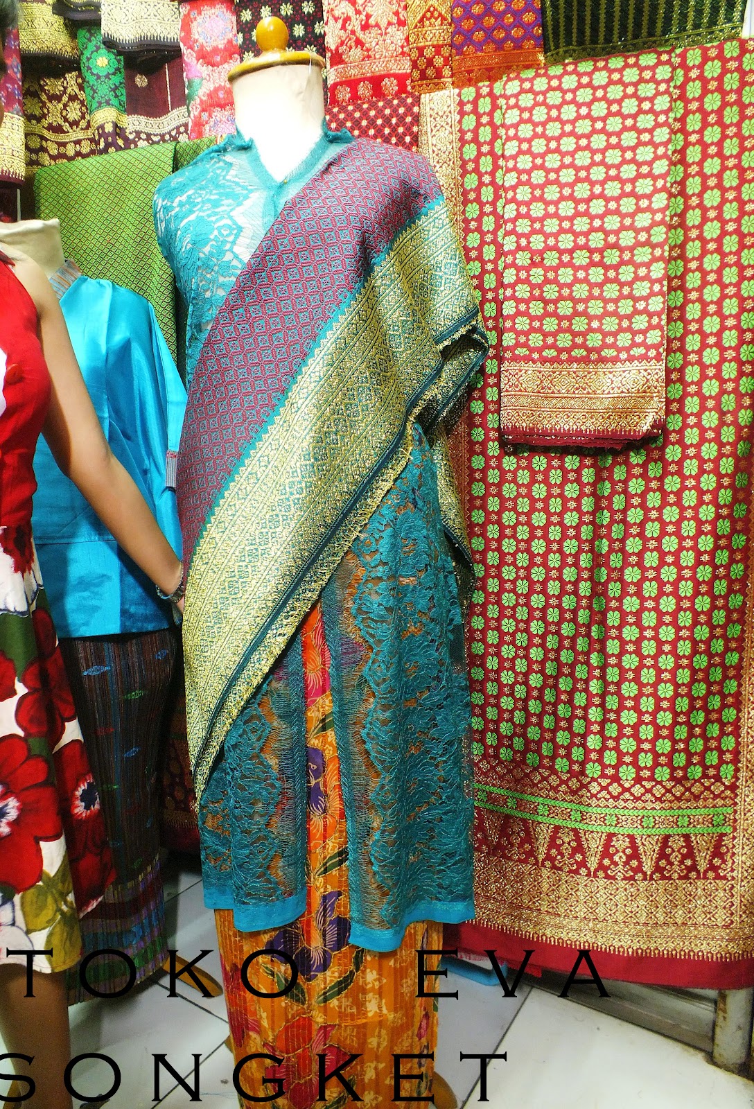 Jual Songket Palembang, Ulos Batak & kain tenun Indonesia