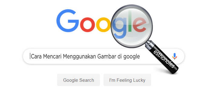 Cara Mencari Menggunakan Gambar di Google - esthonoles