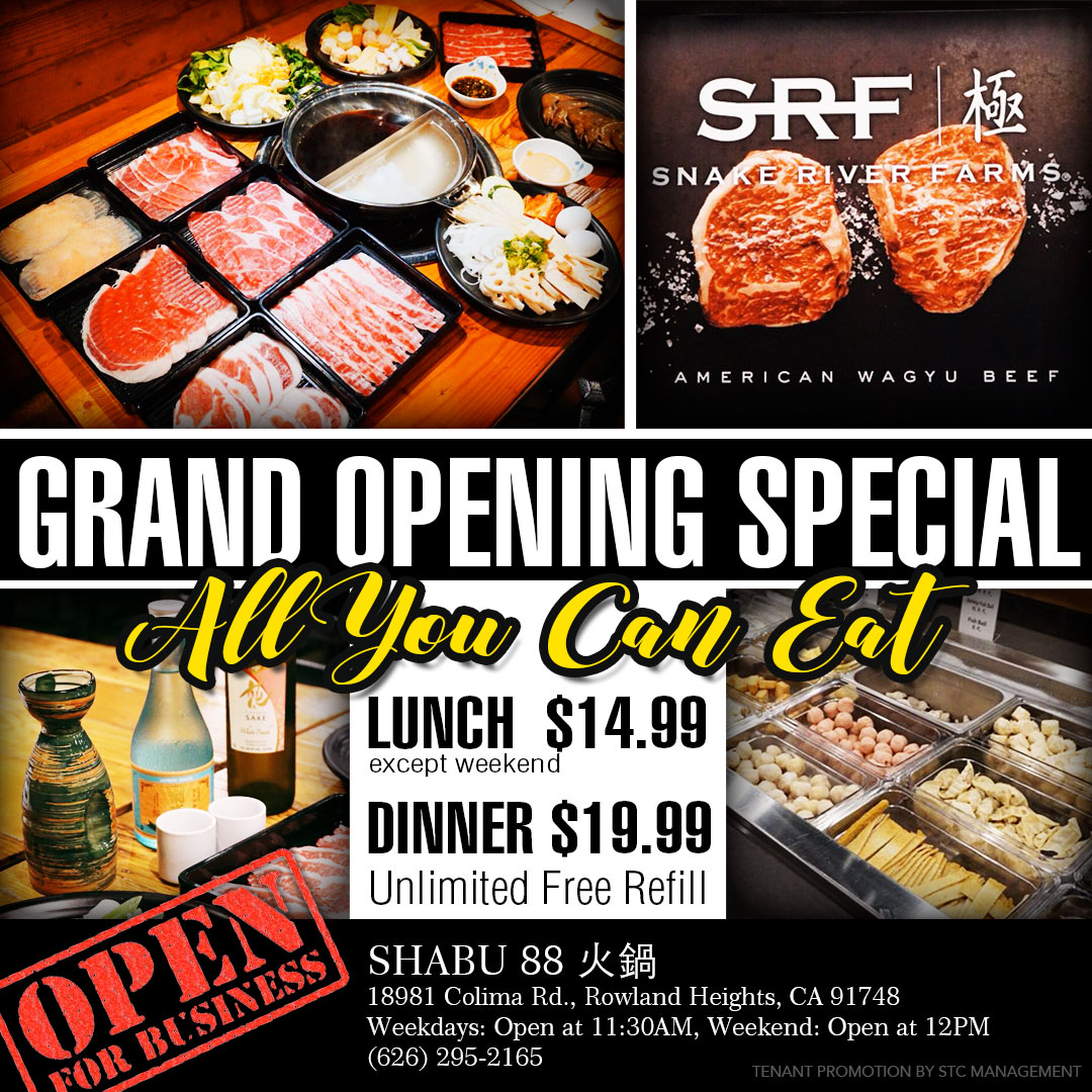 STC Gazette vol. 285 - Shabu 88 Hot Pot Grand Opening!