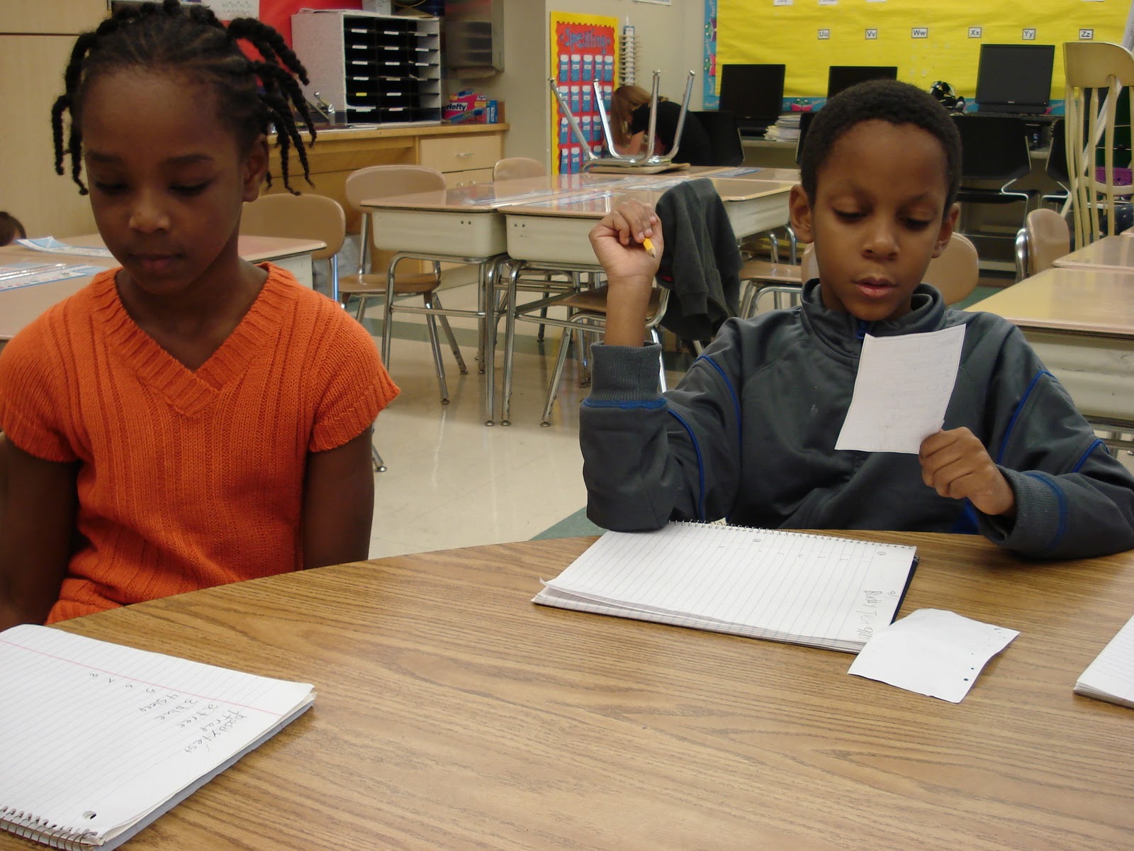 Mrs. Gavalis' Classroom Blog: First Buddy Test!