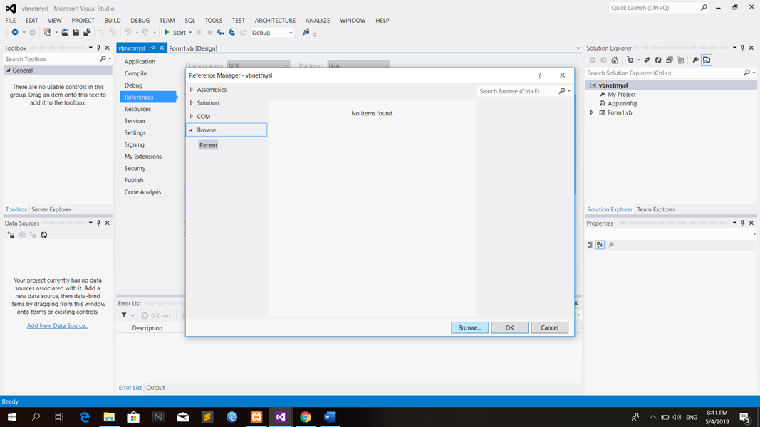 Visual Basic 2012 connecting MySQL Database ~ Klase Notes Visual Basic 2012 connecting MySQL Database ~ Klase Notes
