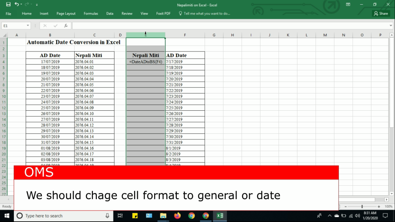 Nepali Miti On Excel 100 Free 100 Working