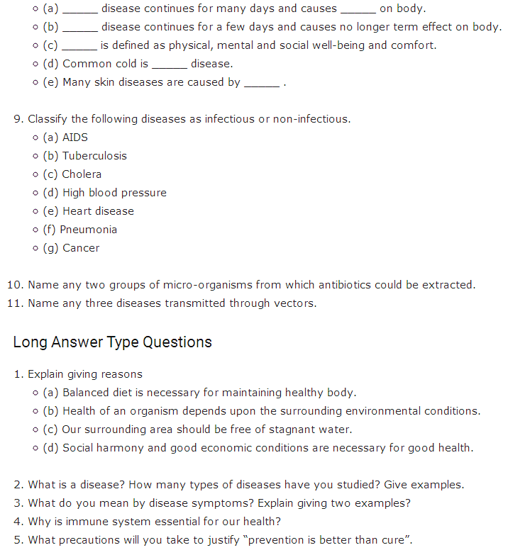 Important Questions Class 9 Science Chapter 13 Fall Ill - Studypur
