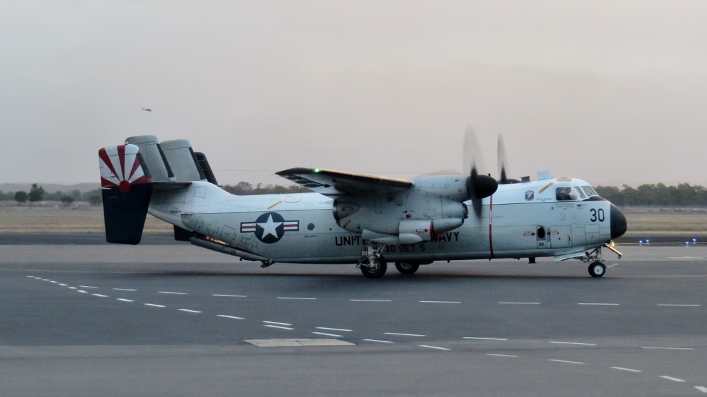 Central Queensland Plane Spotting: United States Navy (USN) Grumman C ...