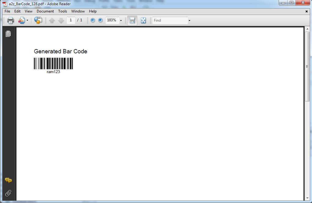 How to create Bar Code in java (using aspose and itext) ? | a2z java ...