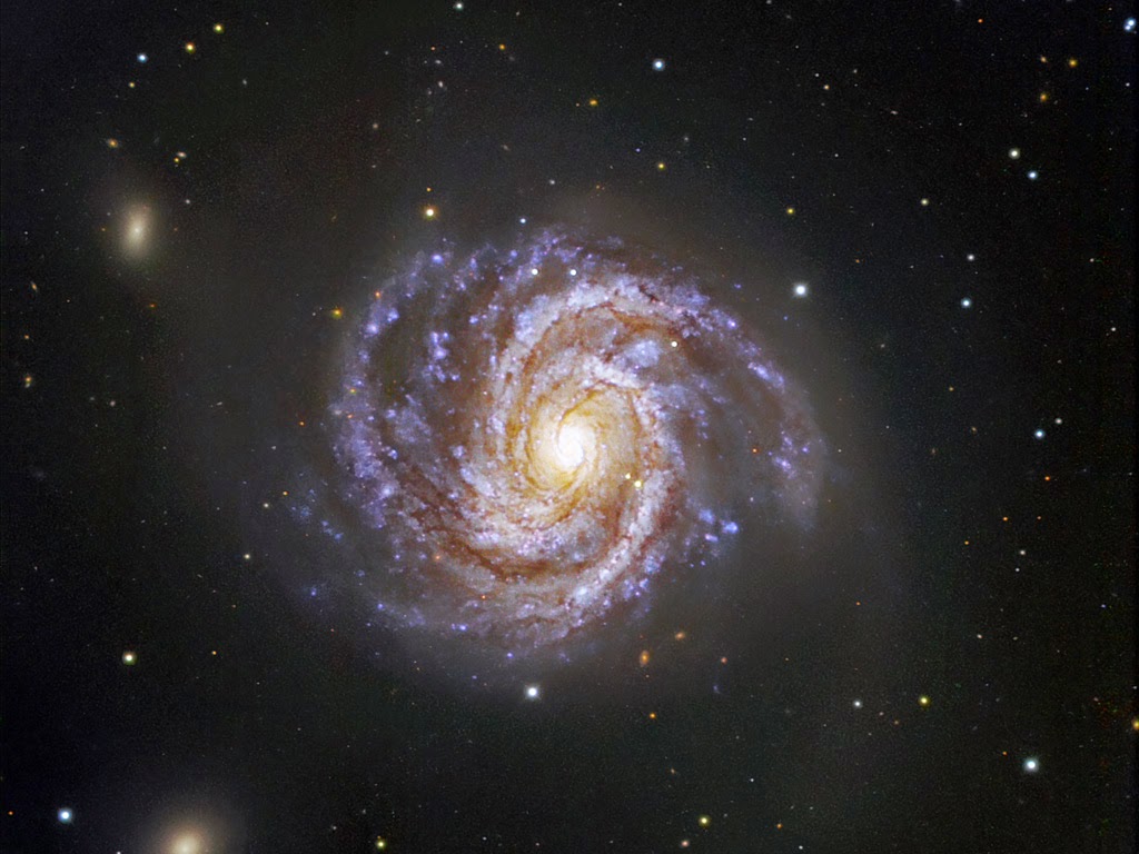 Intensa formação de estrelas na galaxia espiral NGC 972