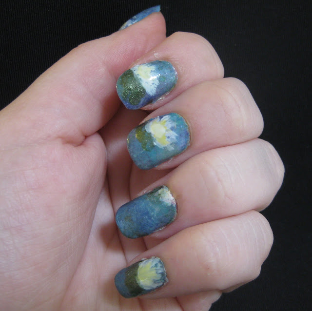 Unprofessional Nails: Inspired by Monet