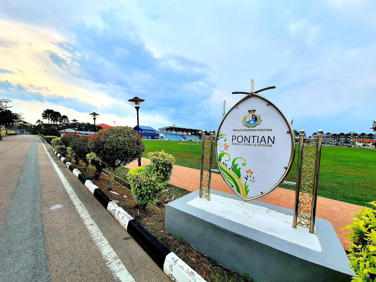 Dataran Pontian Bersih, Landskap Sangat Menarik