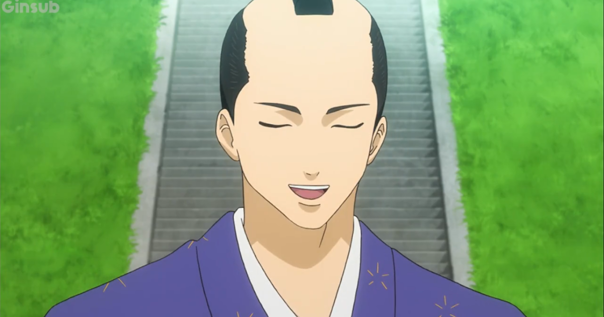 Karakter Terlucu Dan Terpenting Anime Gintama - Botak Berjubah - Web Anime