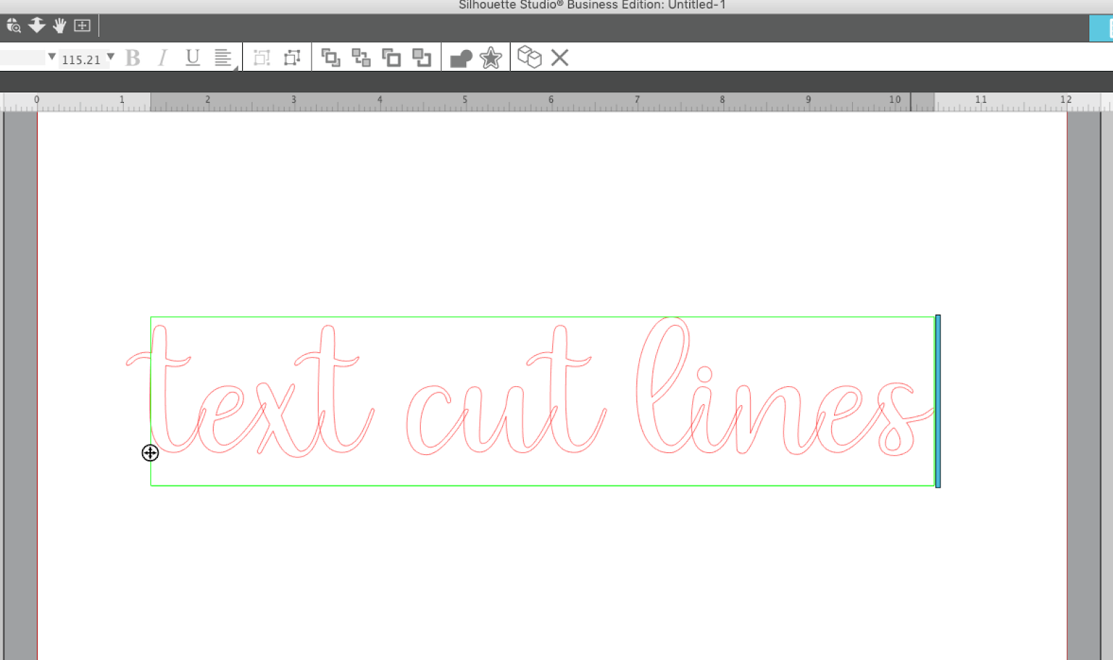Welding fonts in easy cut studio - connectladeg