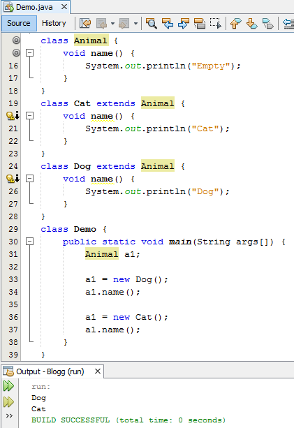 Java Programming sinhala tutorial - Polymorphism - Part 29 ~ IT Sinhala Tutorials