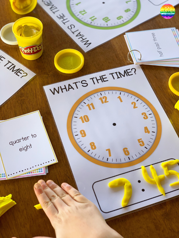 LEARNING TO TELL TIME TO THE QUARTER HOUR You Clever Monkey learning-to-tell-time-to-the-quarter-hour-you-clever-monkey