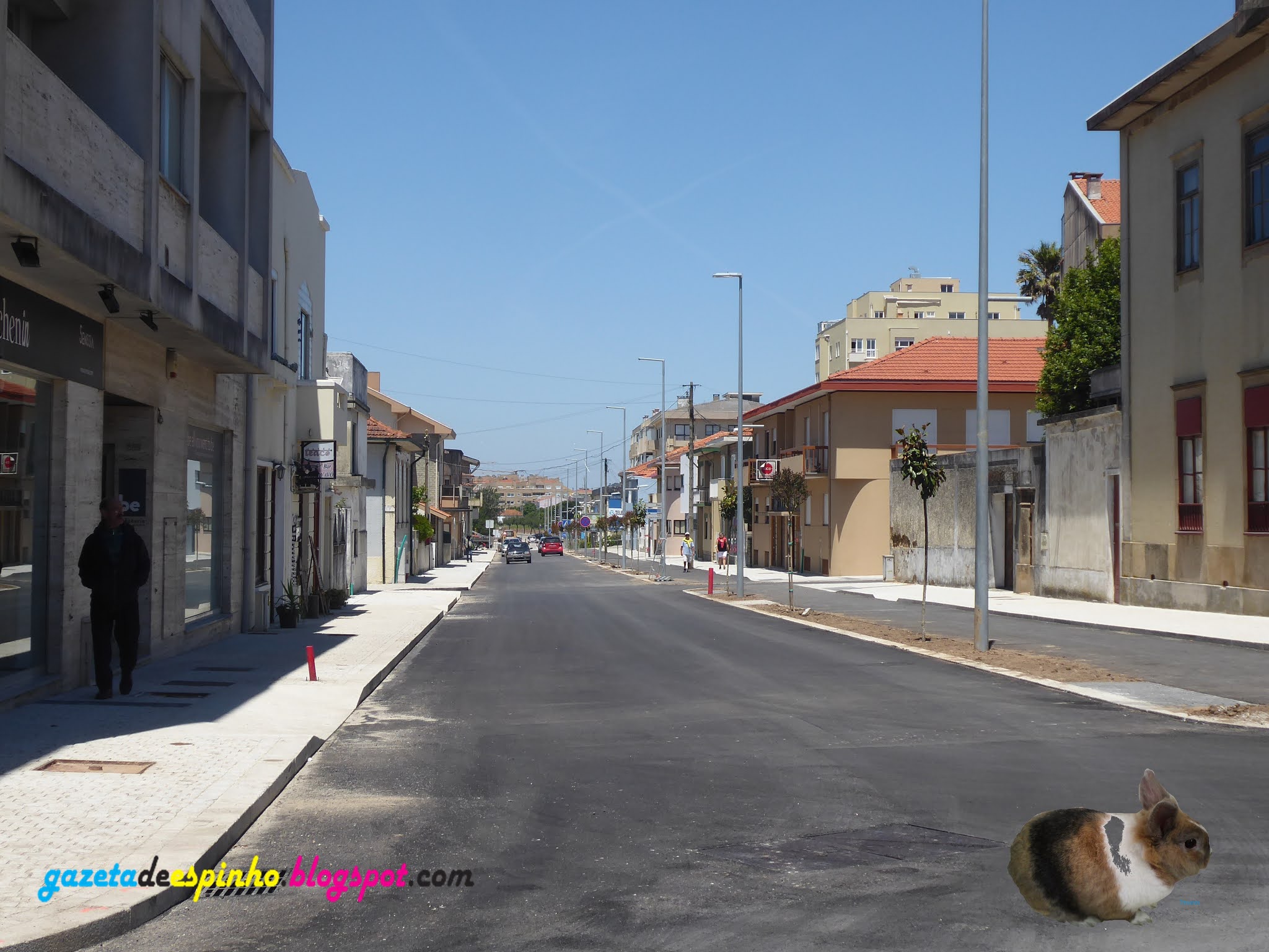 Gazeta de Espinho: Nova Rua 20 abriu ao transito até Rua 62