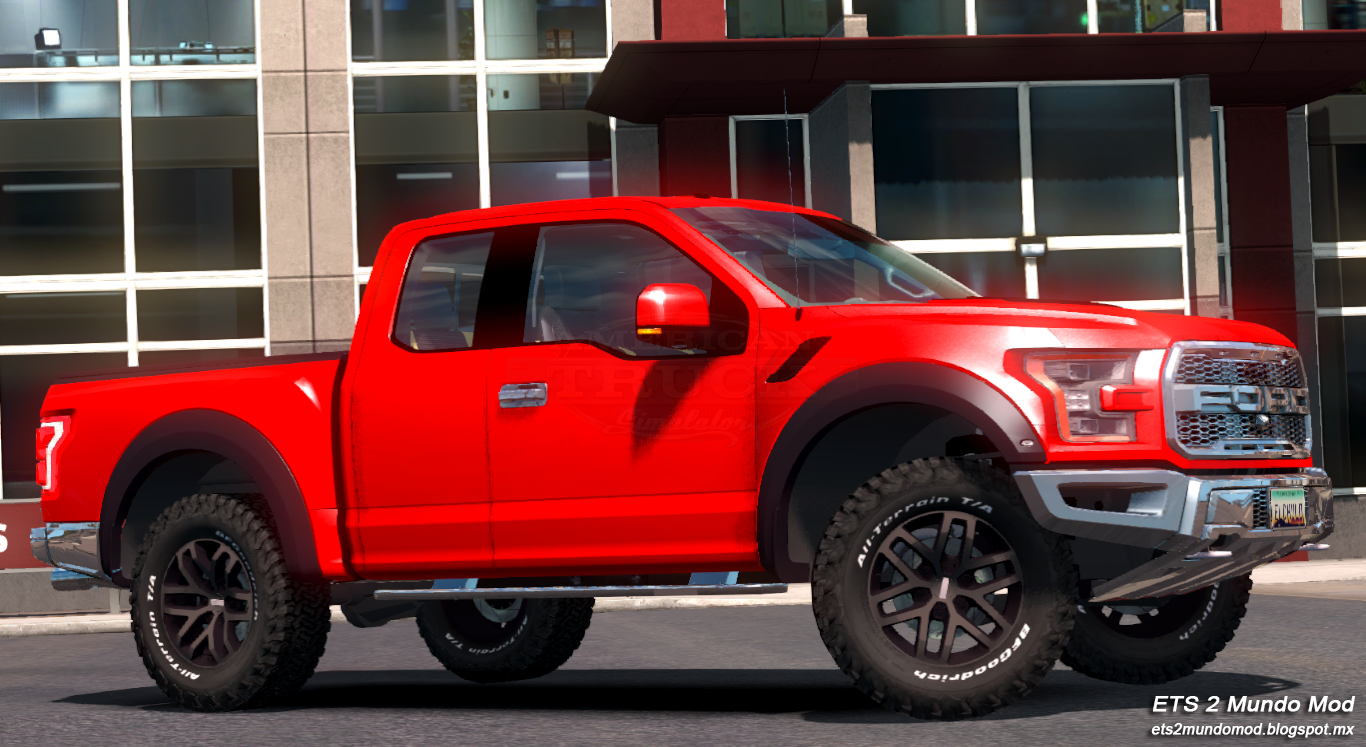 (Auto ATS) Ford F150 Raptor 2017 - ETS 2 Mundo Mod
