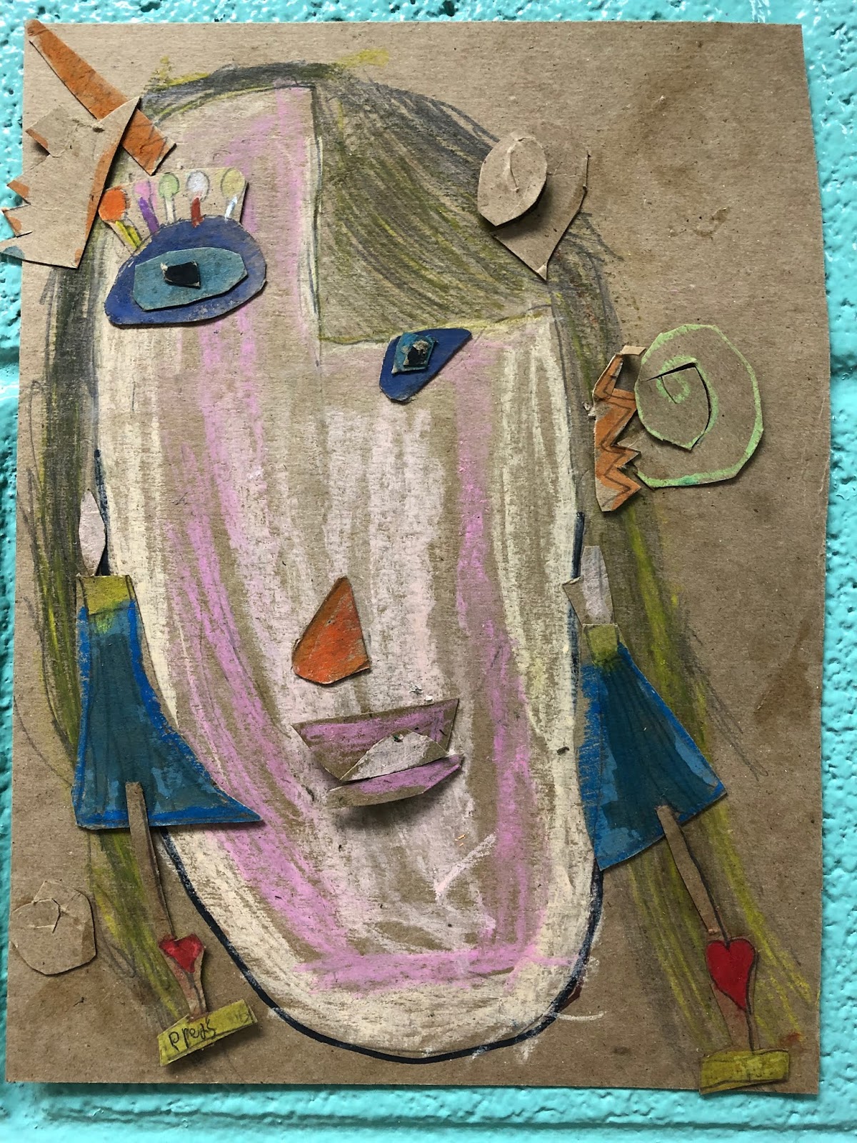 3rd grade Pablo Picasso Self Portraits
