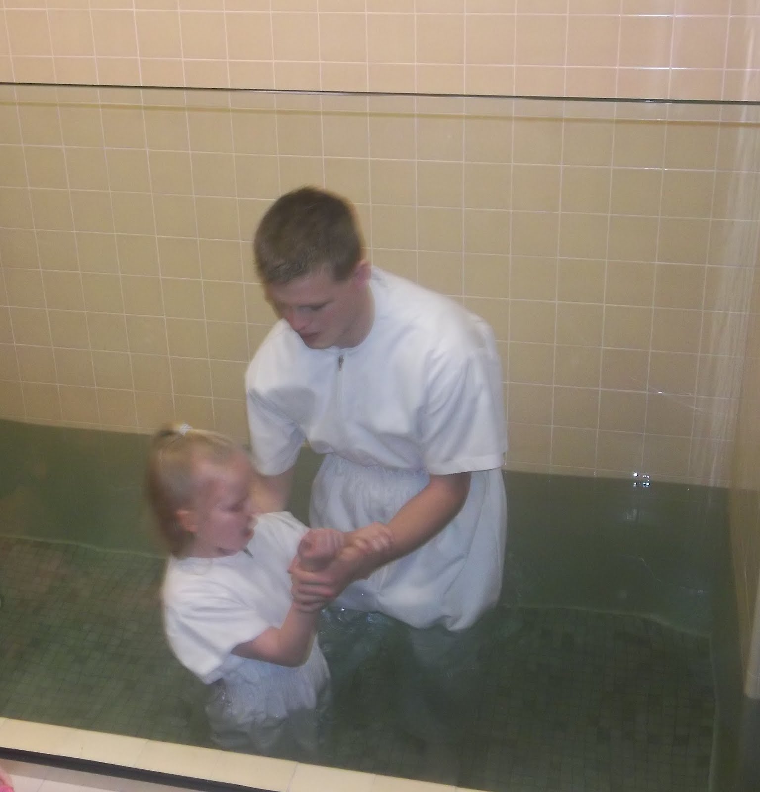 Pearls: A Mormon Baptism