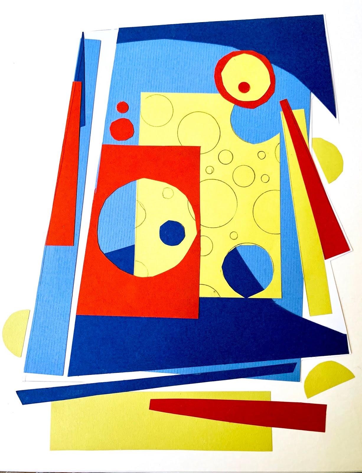 Priti Lathia's Fine Art: Geometric and Structured Collage