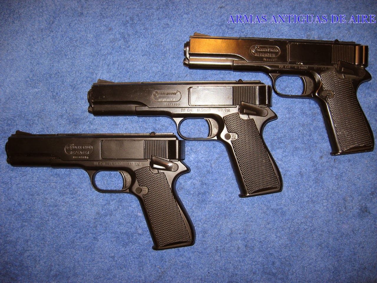 ARMAS ANTIGUAS DE AIRE: PISTOLA MARKSMAN 1010