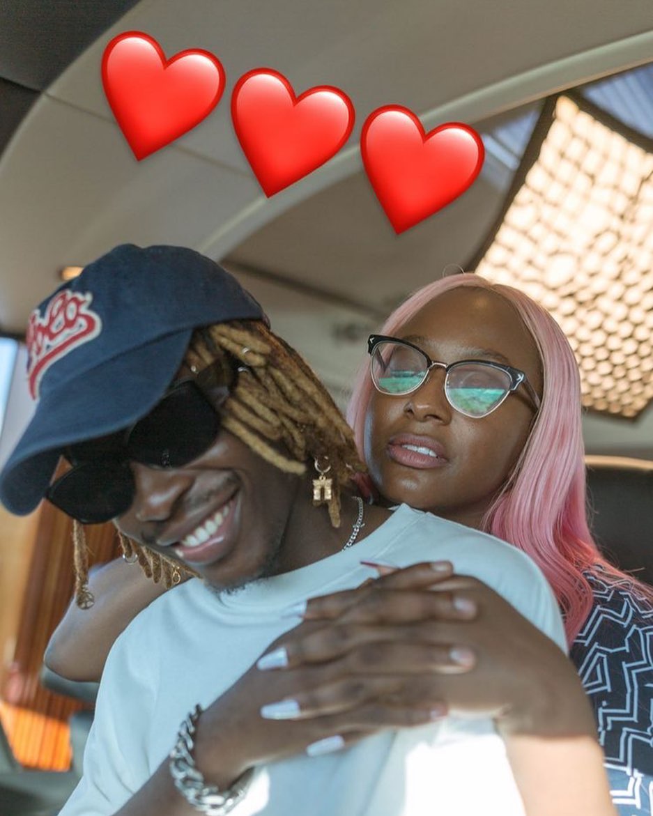 Pictures of Fireboy DML and his girlfriend