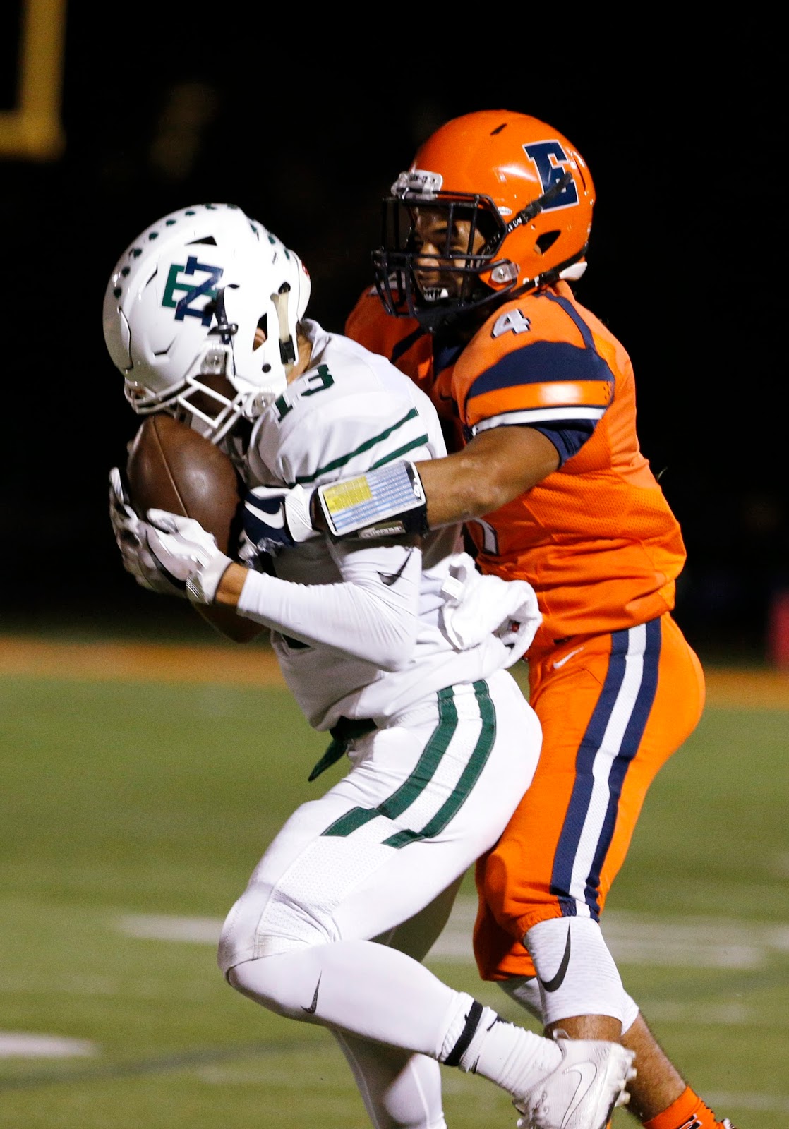 Mark Kodiak Ukena: IHSA Varsity Football: New Trier vs Evanston THS