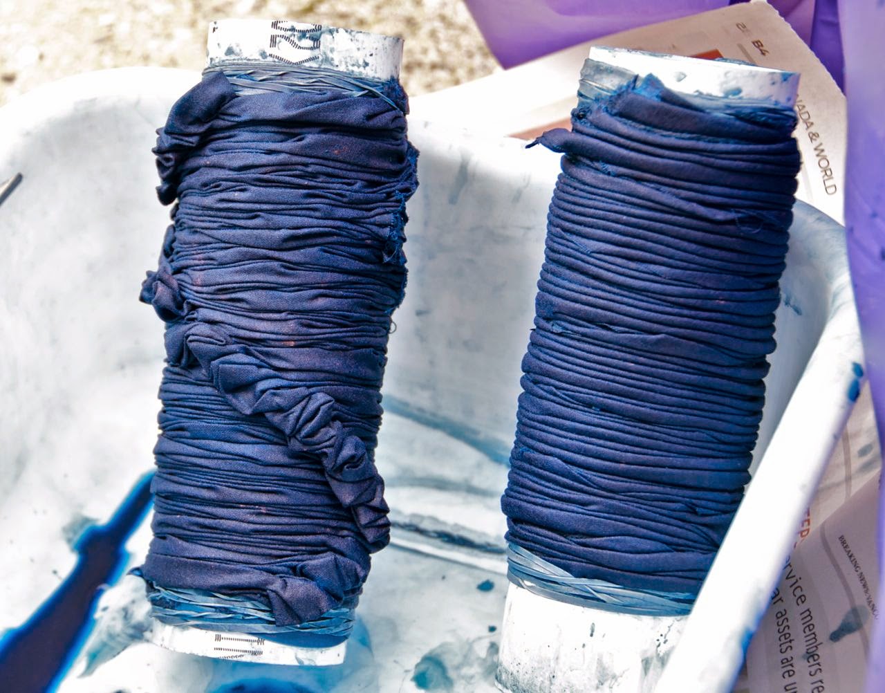 Momiji Studio: Arashi shibori