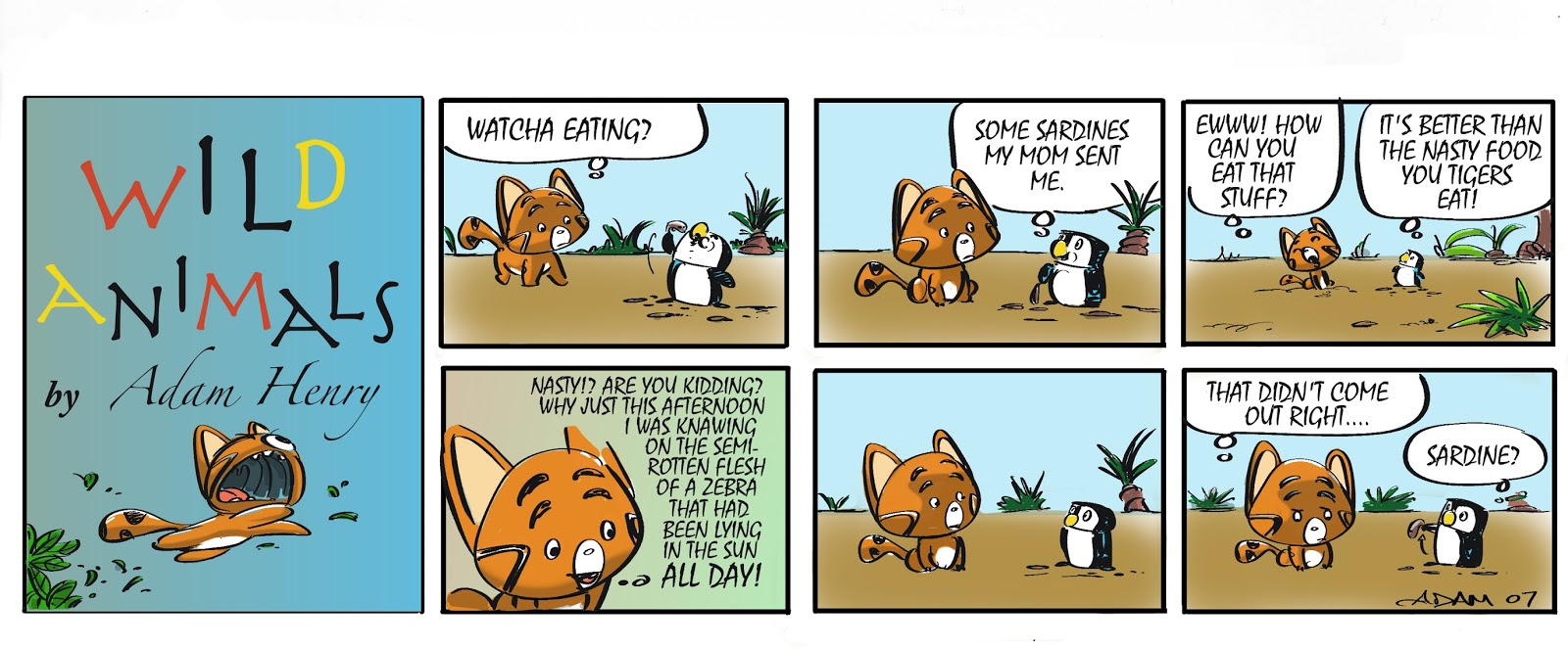 The Animals: Comic Strips